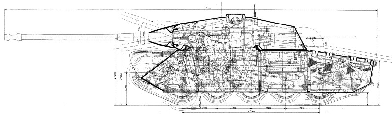 File:AMX CDC side blueprint.jpg - Global wiki. Wargaming.net