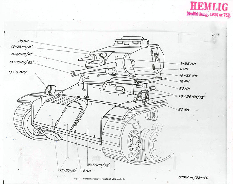 Strv m/40L - Global wiki. Wargaming.net