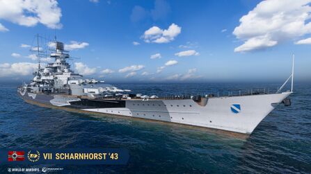 Scharnhorst '43 — Global wiki. Wargaming.net