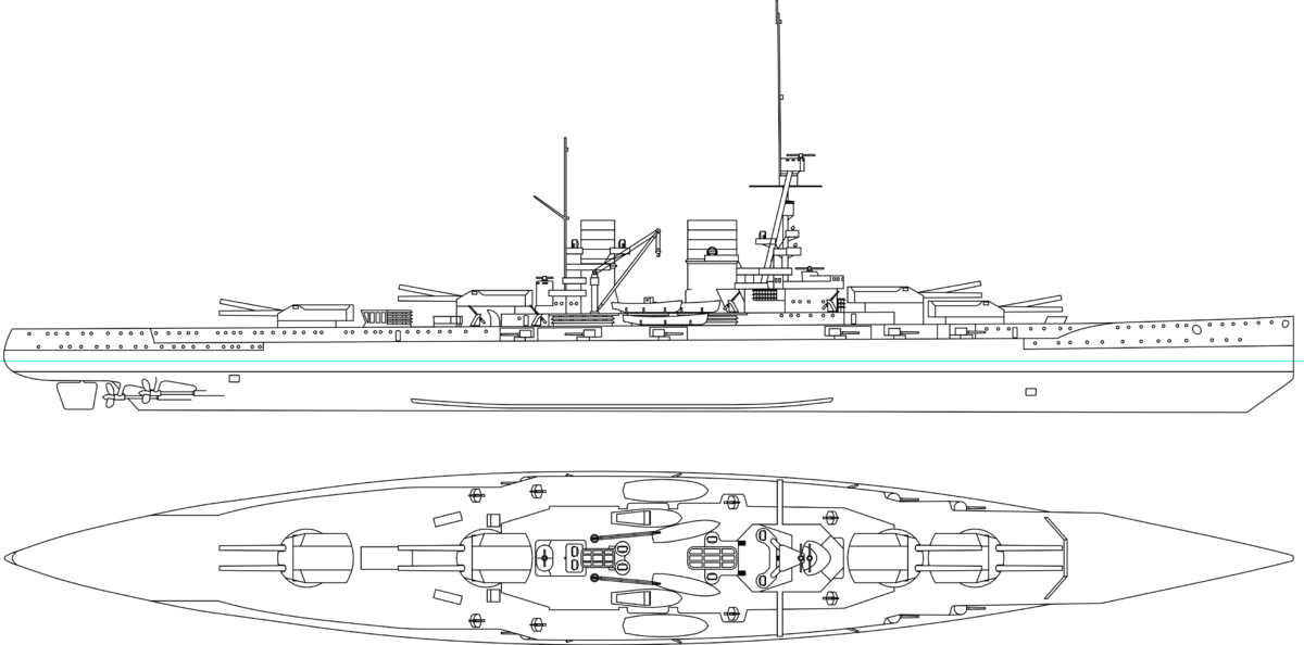 File:Mackensen class battlecruisers scetch.svg - Global wiki. Wargaming.net